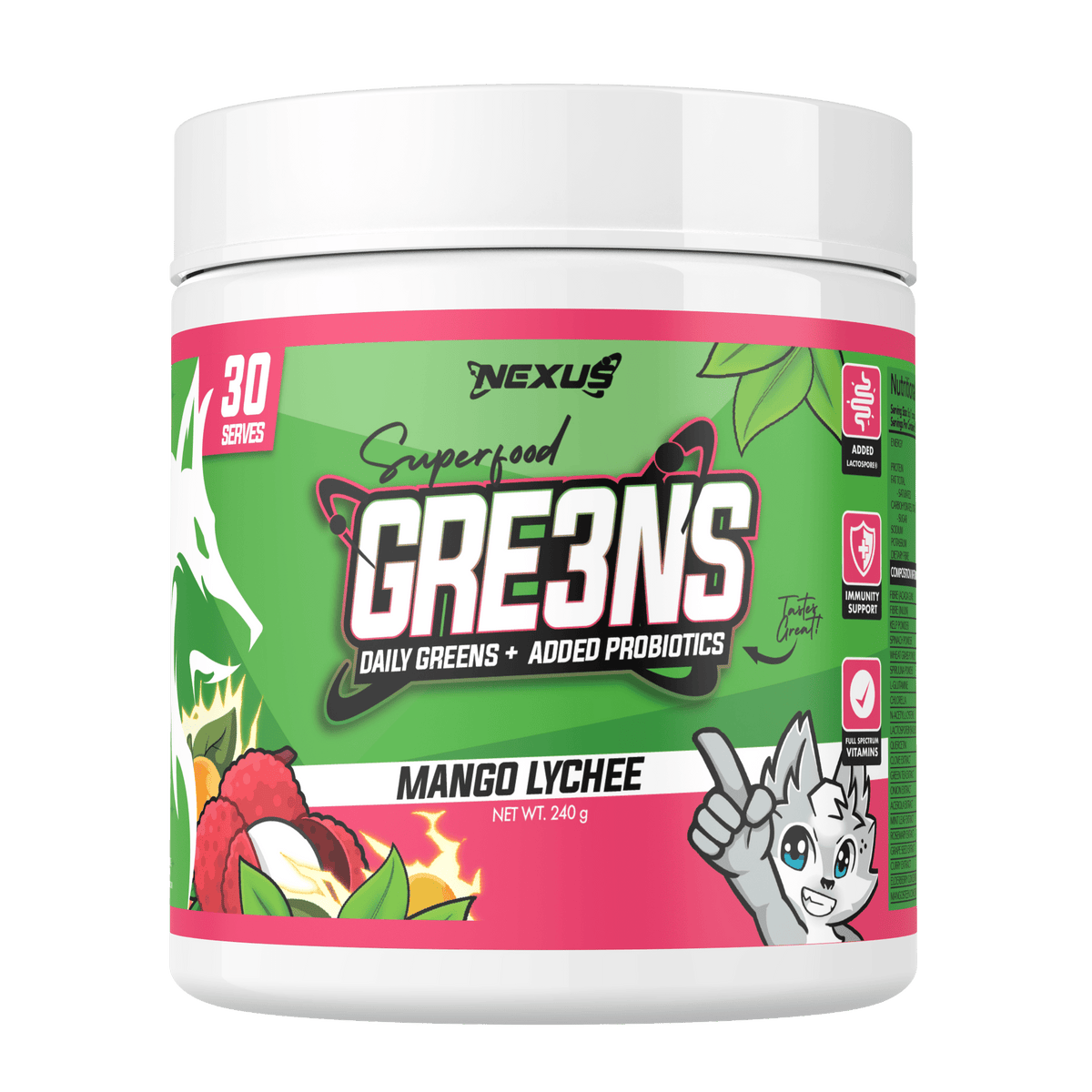 Superfood Greens – Greens, Fibre & Probiotics | Nexus – Nexus Nutrition