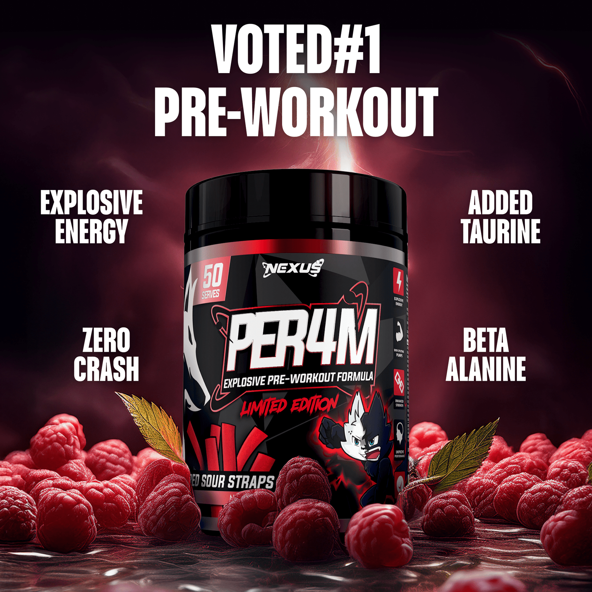 PER4M Pre-Workout – Energy, Pump & Focus | Nexus – Nexus Nutrition